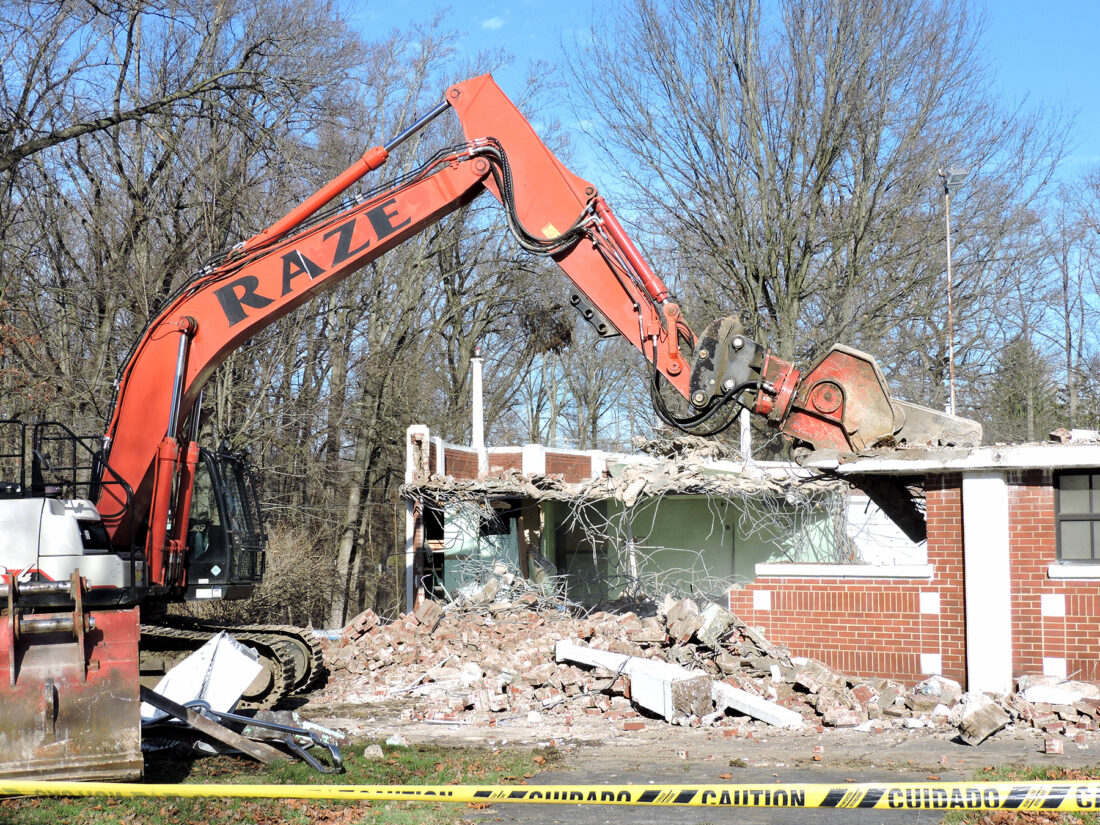 Demolition begins on Margaret Manson Weir Memorial Pool | News, Sports ...